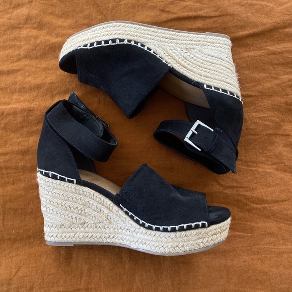 Altar'd State | Shoes | New Altard State Black Espadrillesheels | Poshmark